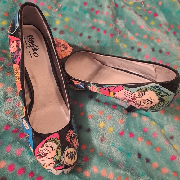 Mossimo Supply Co. | Shoes | Custom Handmade Comic Book Heels | Poshmark